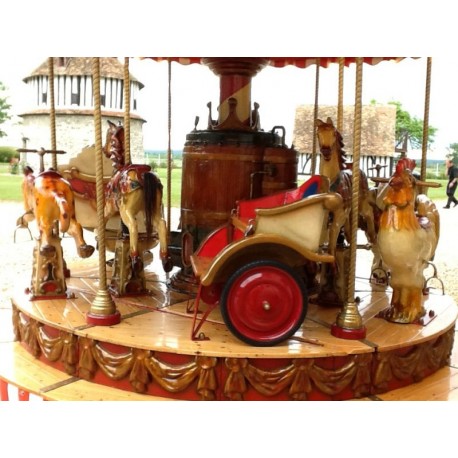 Location mini carrousel 1900 pour vos évènements
